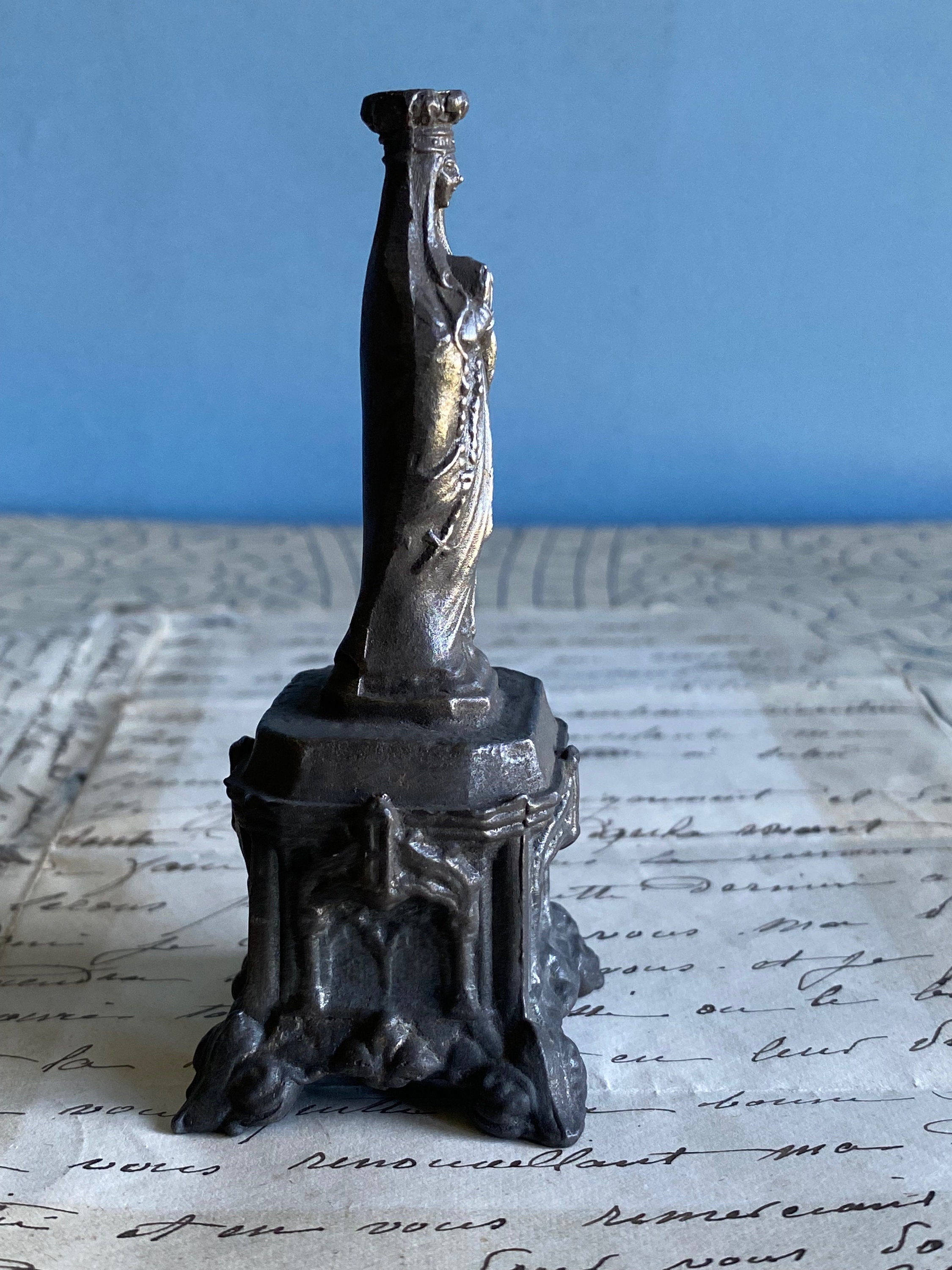 A Vintage French Statue of Our Lady, Virgin Mary - Etsy