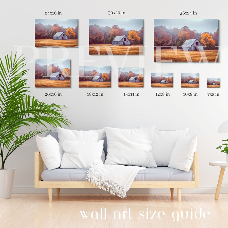 3 Editable Wall Art Size Guide Templates Art Size Guide Square Vertical ...