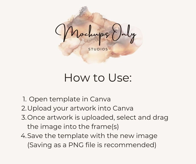 One Editable Wall Art Size Guide Template Art Size Guide Horizontal ...