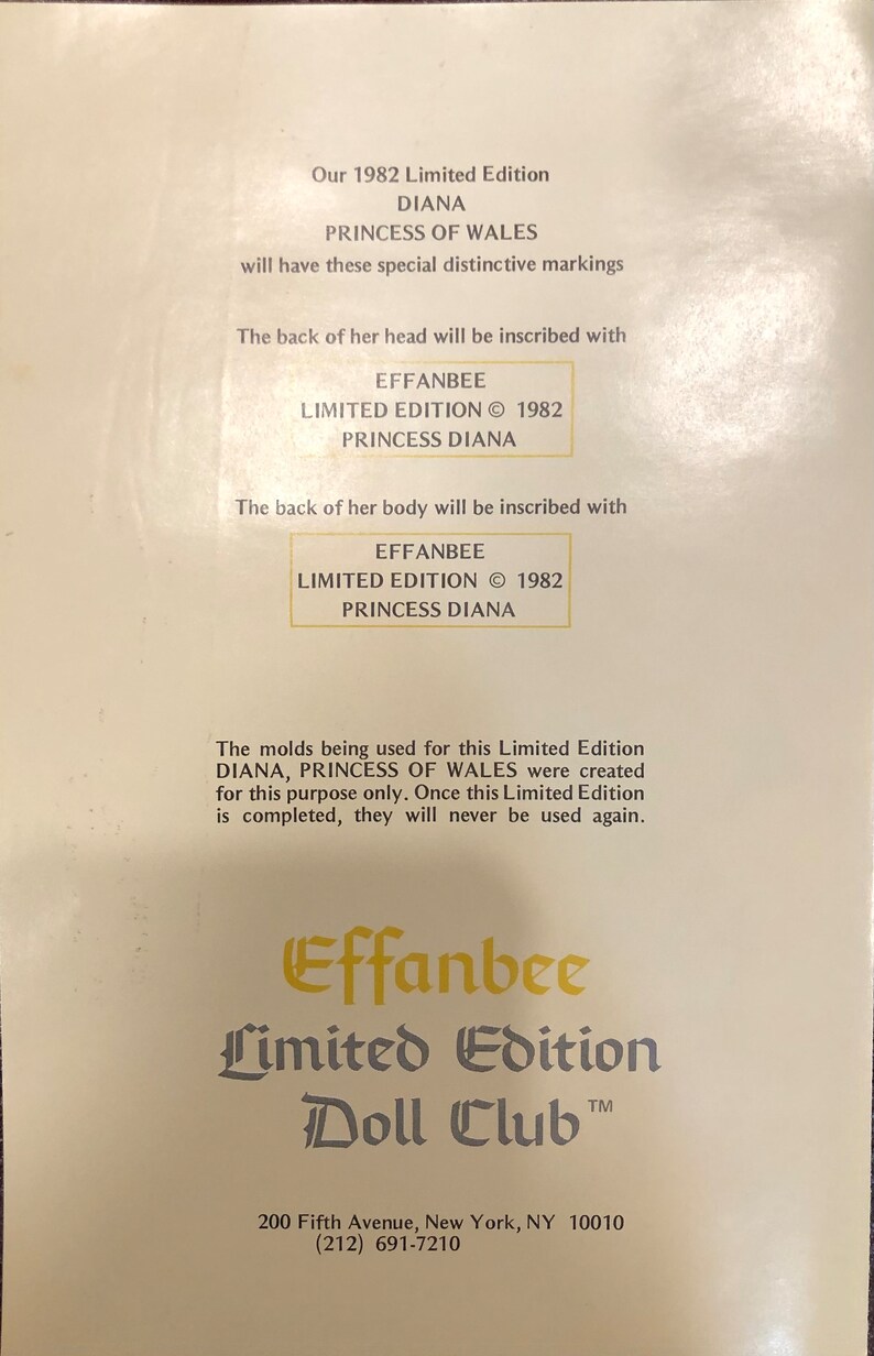 Royal Bride PRINCESS DIANA of Wales Limited Edition WEDDING Dress - Etsy