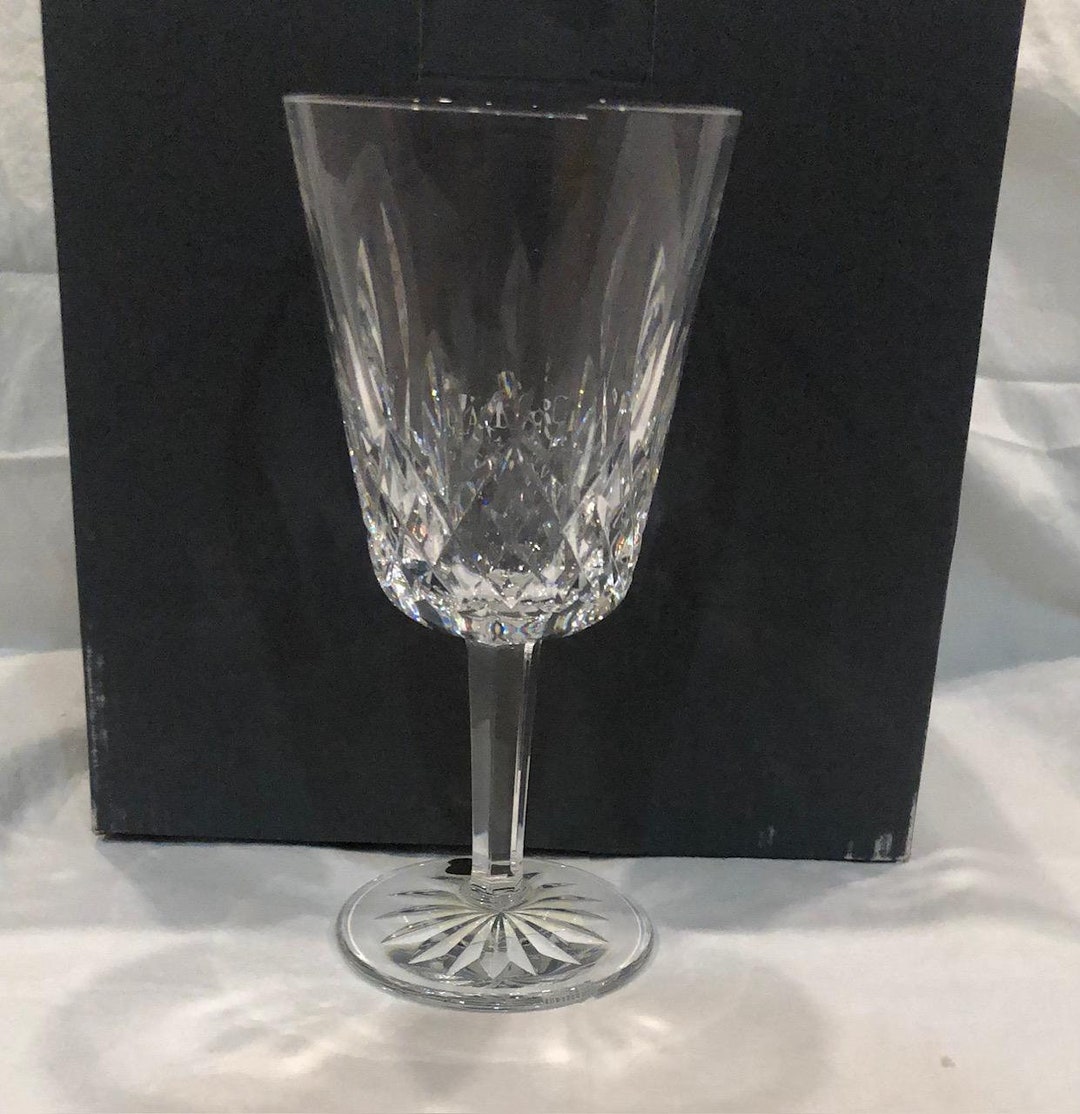 Waterford Crystal 4 Lismore 10 Oz. Goblet Set -brand New in Orginal ...