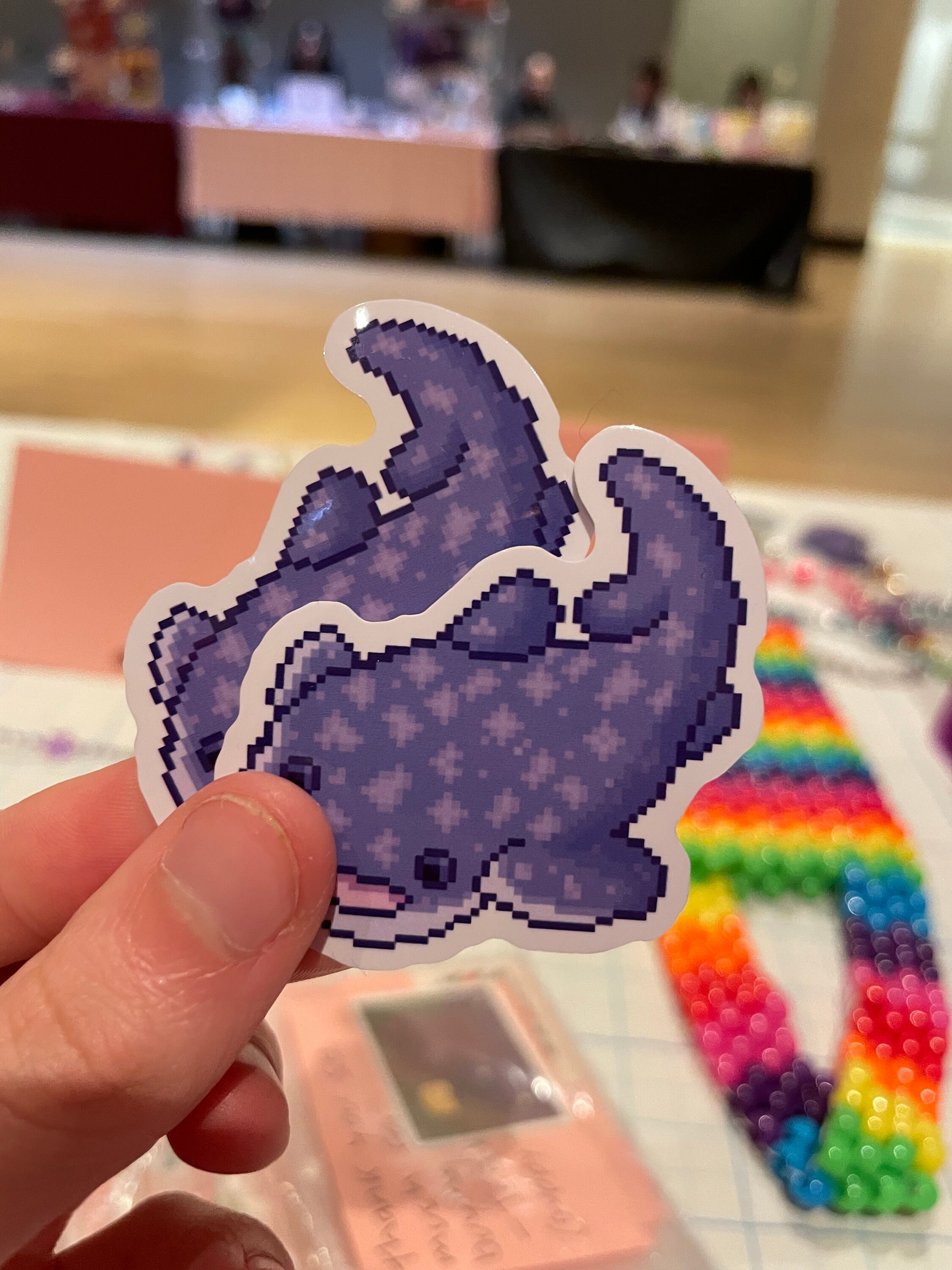 Whale Shark Stickers Pixel Art, 8bit - Etsy
