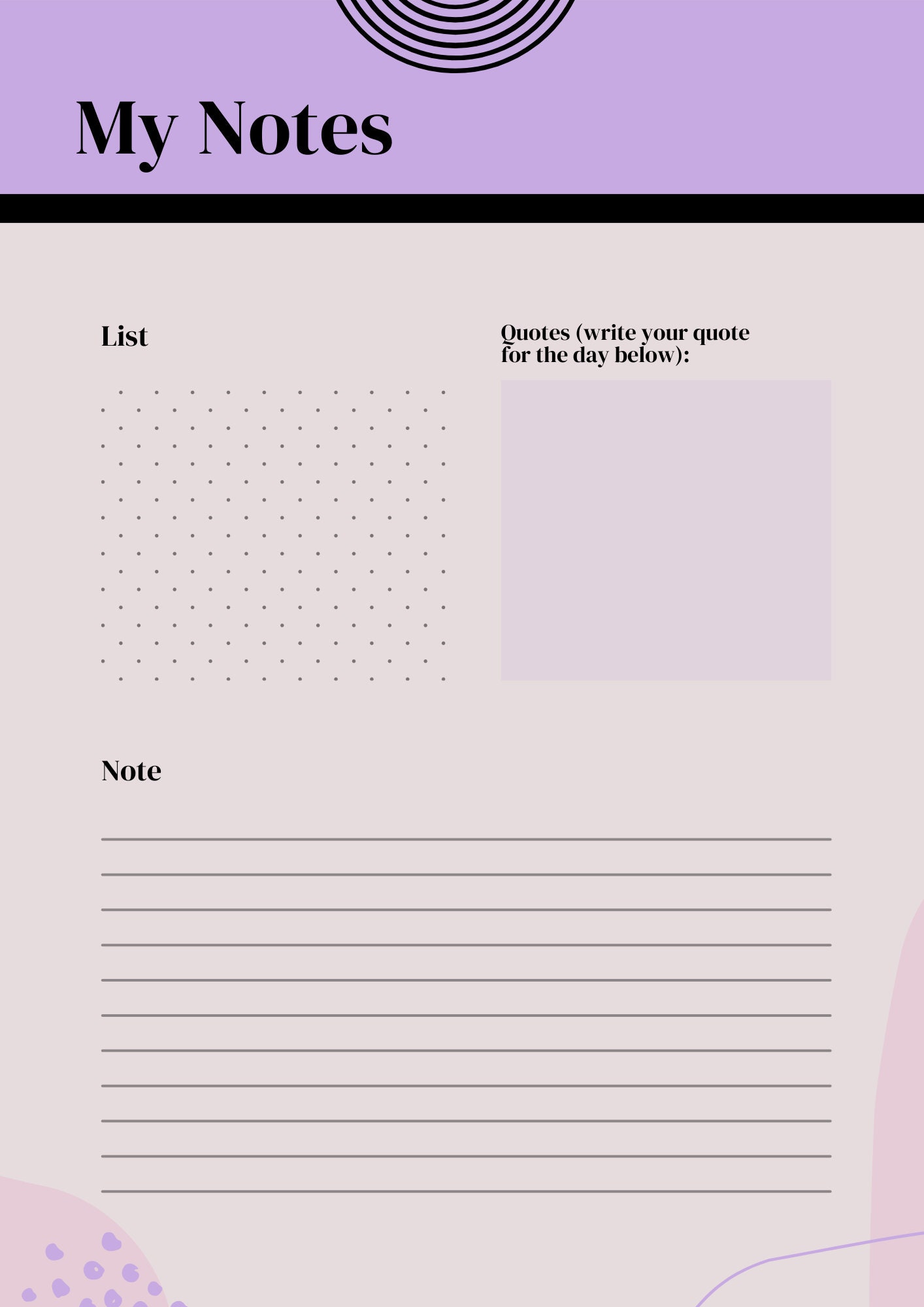 Printable Yearly Life Journal and Planner - Etsy