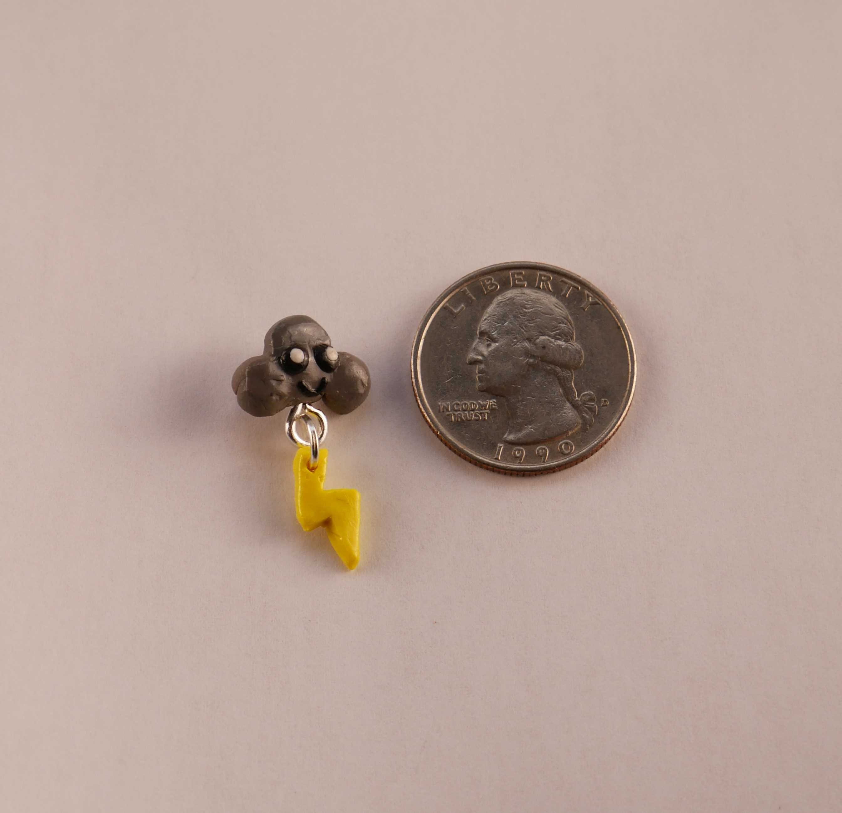 Adorable Rain Cloud Kawaii Animated Stud/dangle Earrings - Etsy