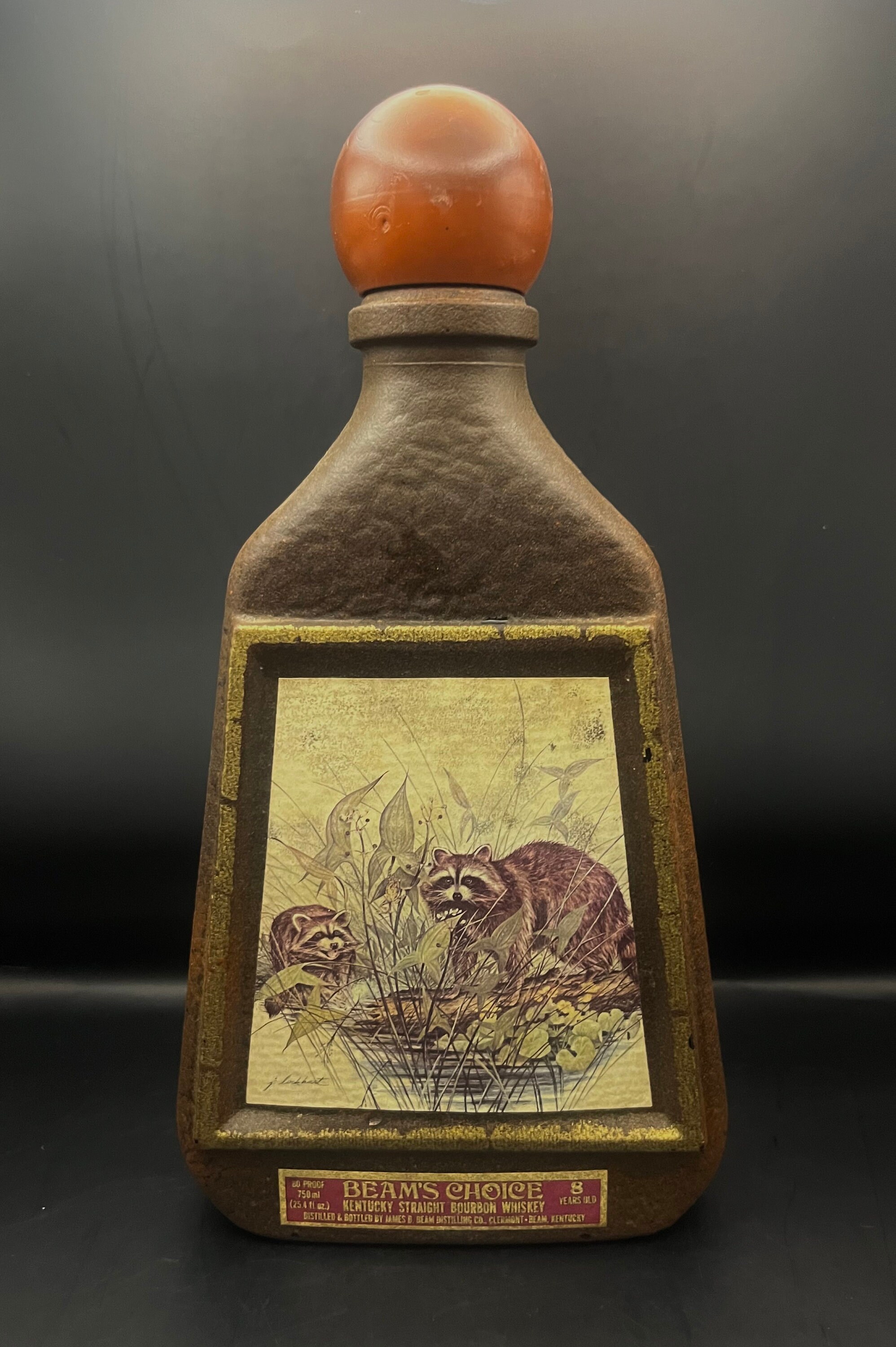 Vintage Beam Whiskey Decanter Wild Life Collection Reproduction of ...