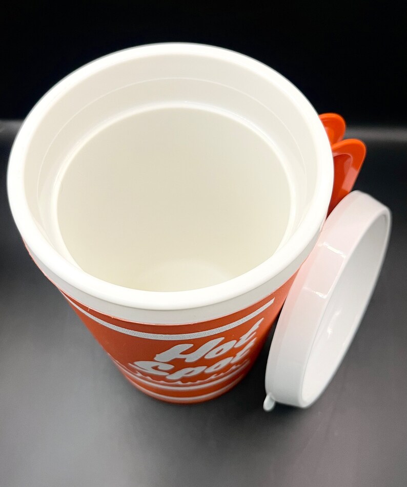 Vintage Orange Aladdin Hot Spot Plastic Insulated Advertising Mug - Etsy