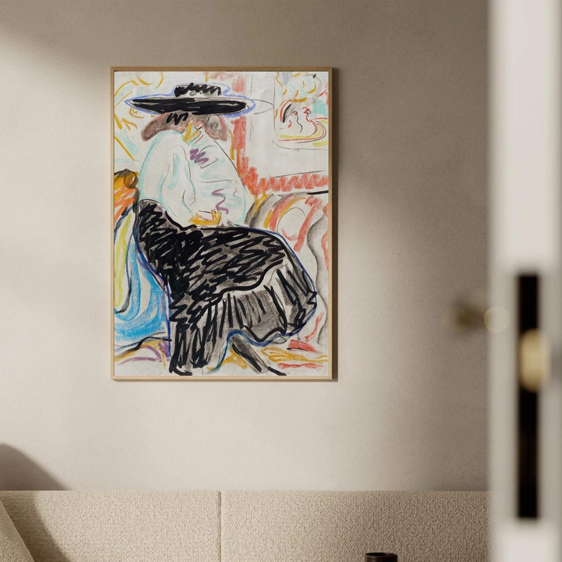 Abstract Figure Art - Etsy