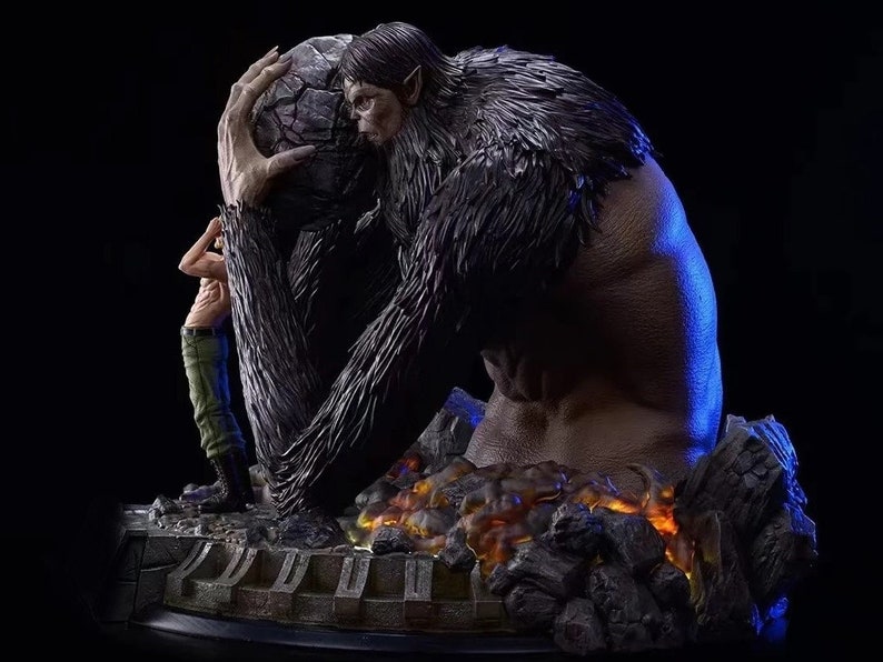 Beast Titan Diorama Digital 3D Model for Printing, Stl File for 3D ...