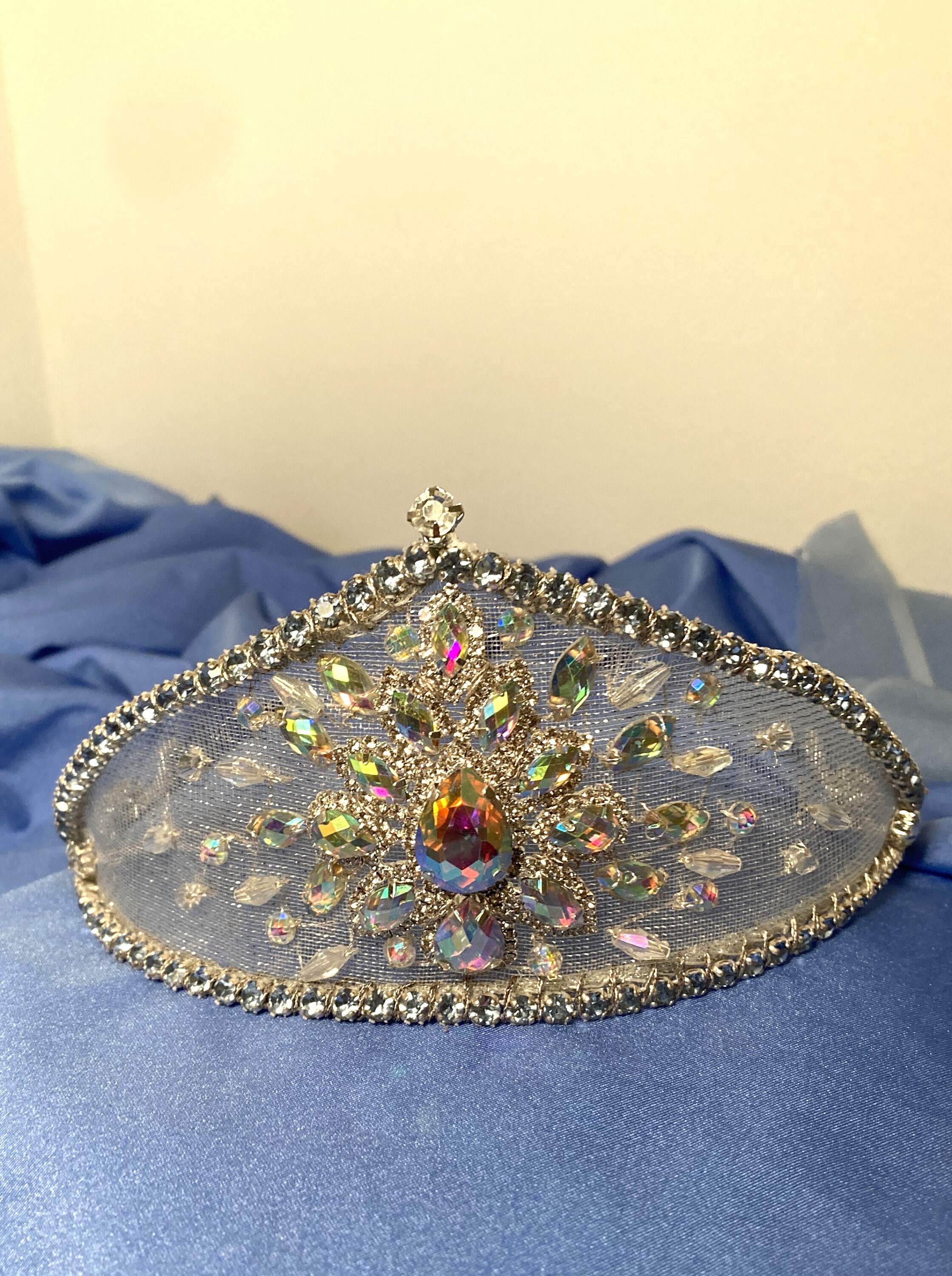 Hand-beaded Crystal Snowflake Crown for Nutcracker Ballet, Costume ...