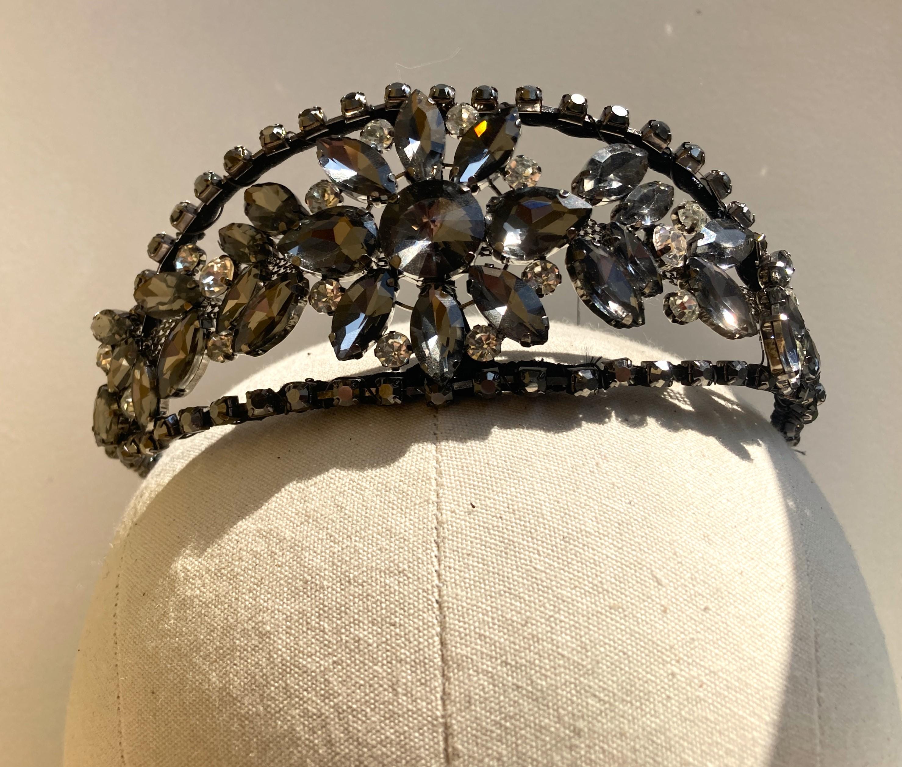 Black Dragon Queen Tiara for Dance, Ballet, Bridal, Cosplay, Ren Faire ...