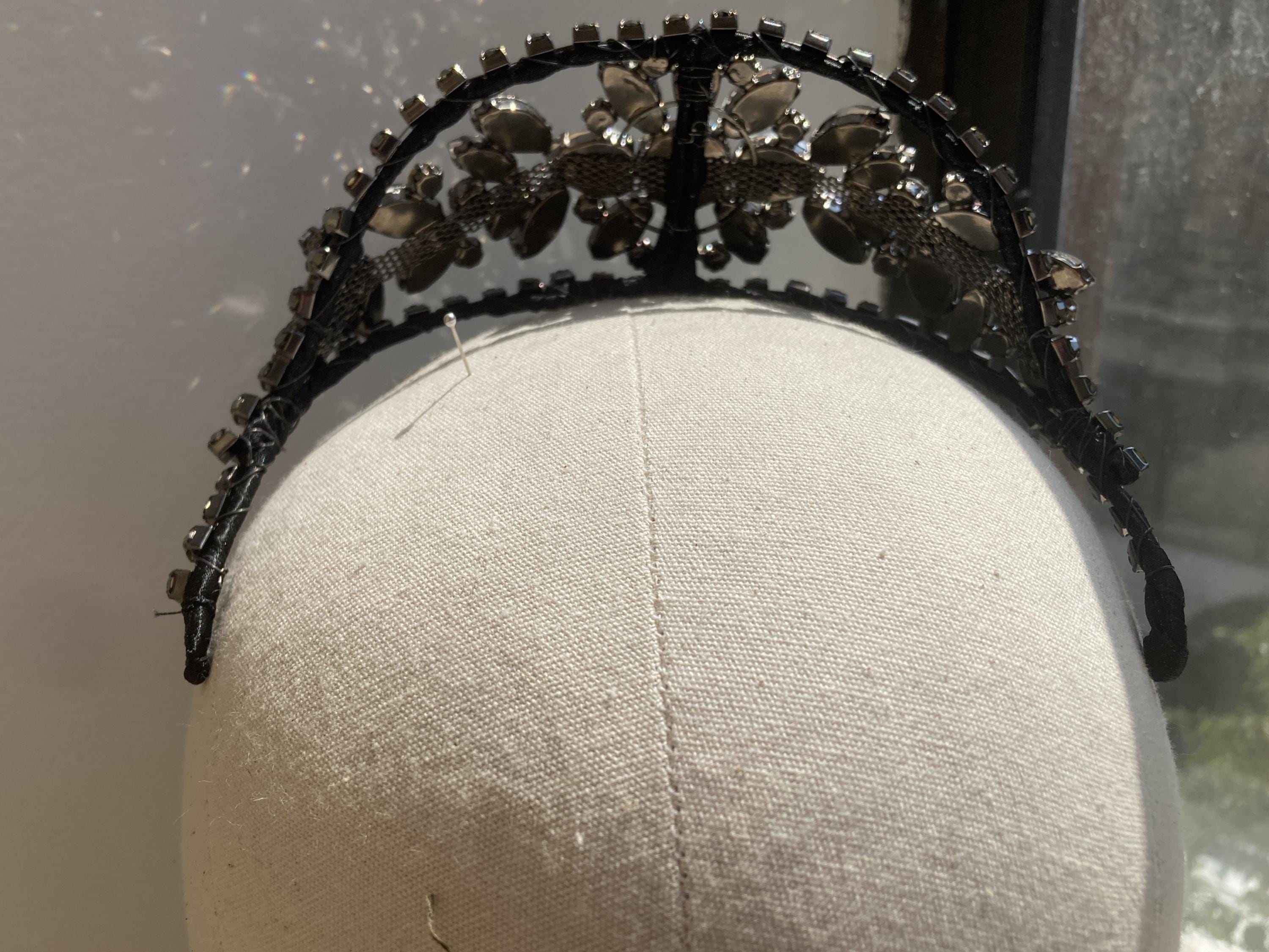 Black Dragon Queen Tiara for Dance, Ballet, Bridal, Cosplay, Ren Faire ...