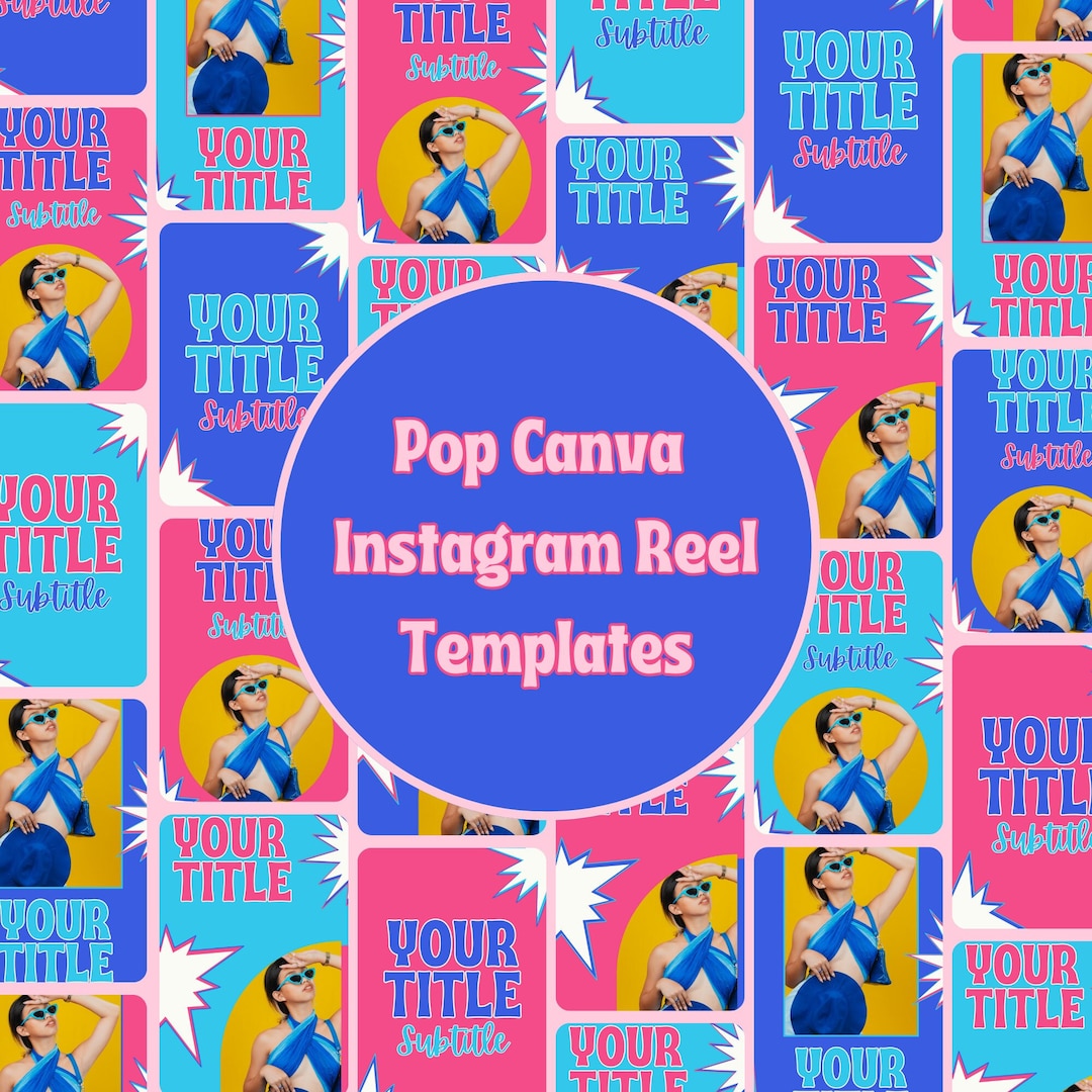 12 Instagram Reel Templates | Pop Reel Covers | Reel Cover Template ...