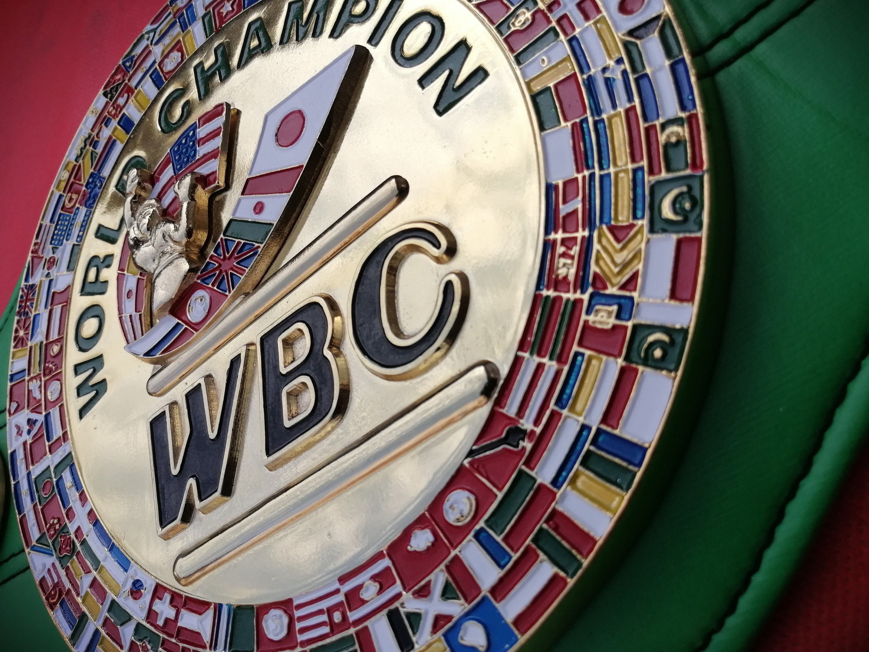 Wbc Boxing Championship Belt Adult Size - Etsy