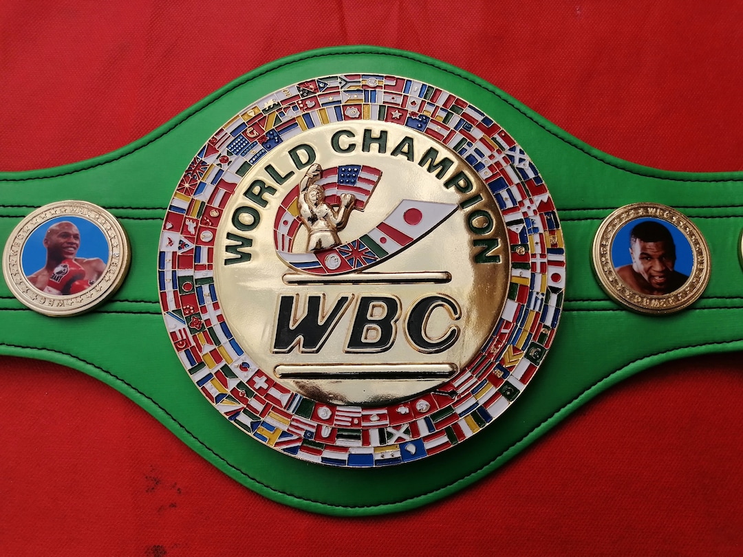 Wbc Boxing Championship Belt Adult Size - Etsy
