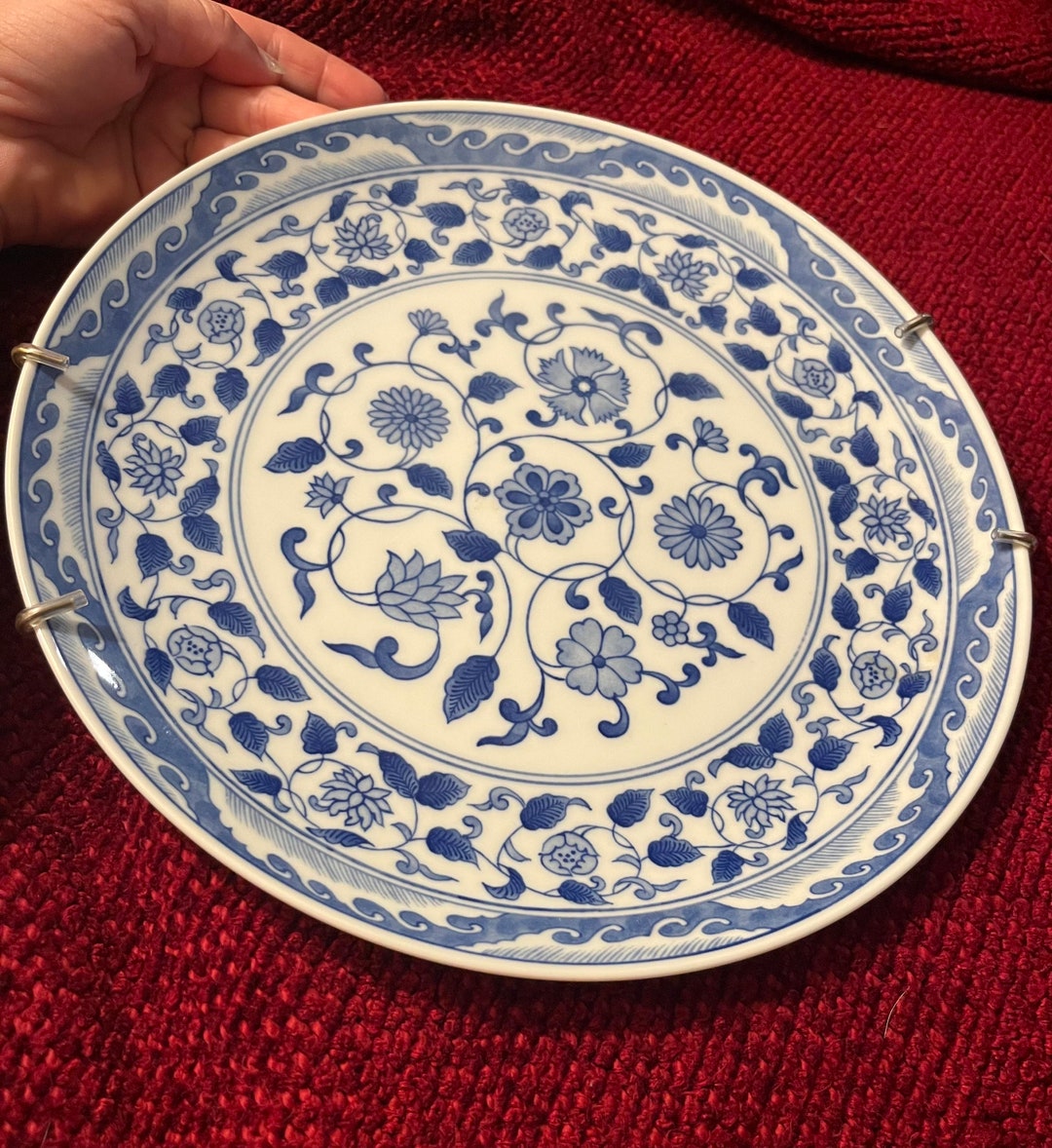 Japanese Dinner Plate by Sadek - Etsy