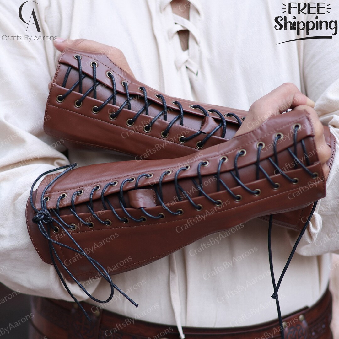 Medieval Samurai Viking Leather Armor, Larp Knight Cosplay Armor ...