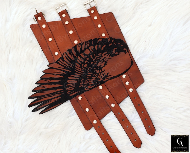 Medieval Viking Cosplay Armor, Renaissance Fair Wings Bracer, Samurai ...