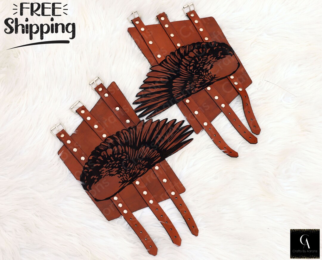 Medieval Viking Cosplay Armor, Renaissance Fair Wings Bracer, Samurai ...