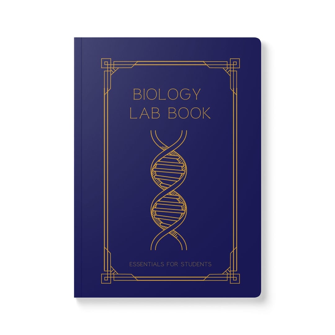 US Version / Biology Lab Book - Essentials for Students | Lab Notebook ...