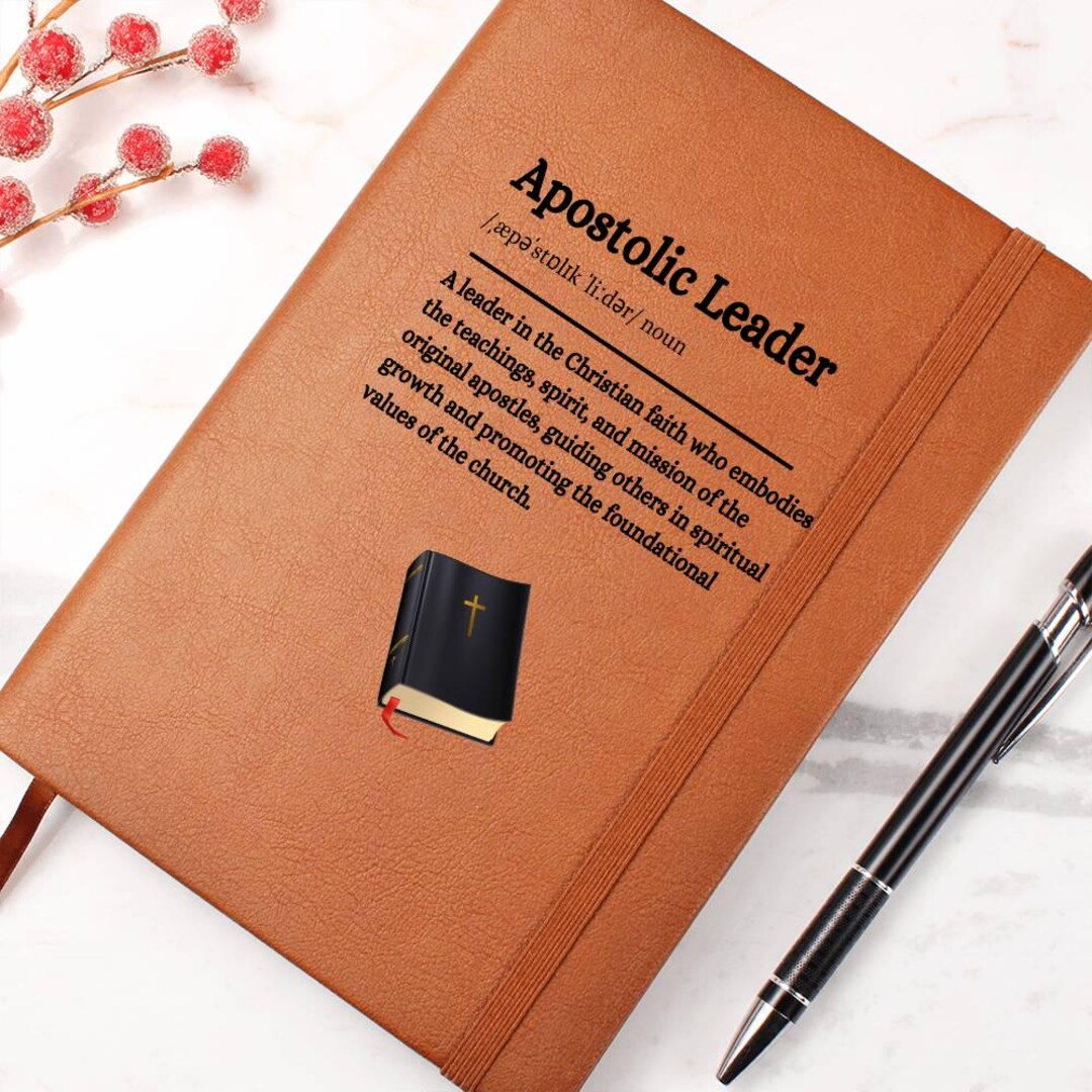 Personalized Apostolic Leader Journal Inspirational Faith Journal Gift ...