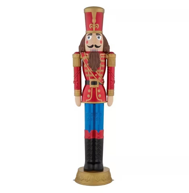 Outdoor Christmas Decor 6-ft. Nutcracker Christmas - Etsy