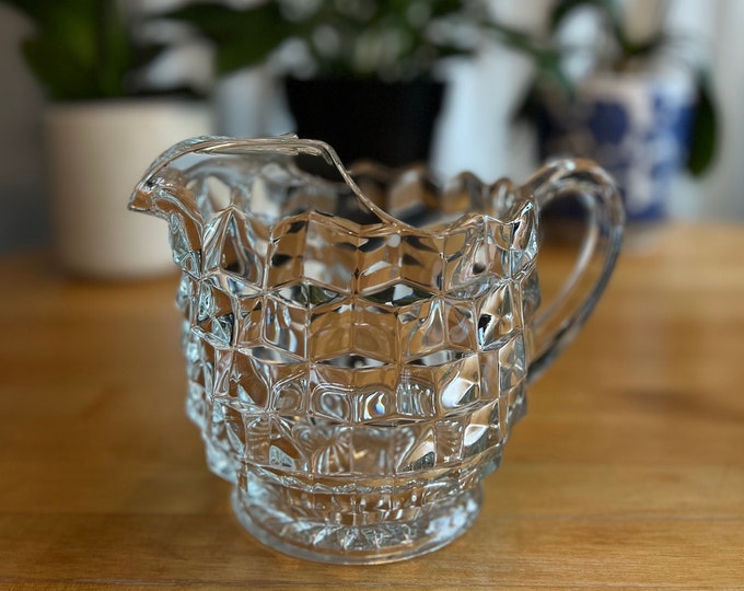 Fostoria Glass Water Pitcher 1L | Sangria Jar | Entertaining Glassware ...