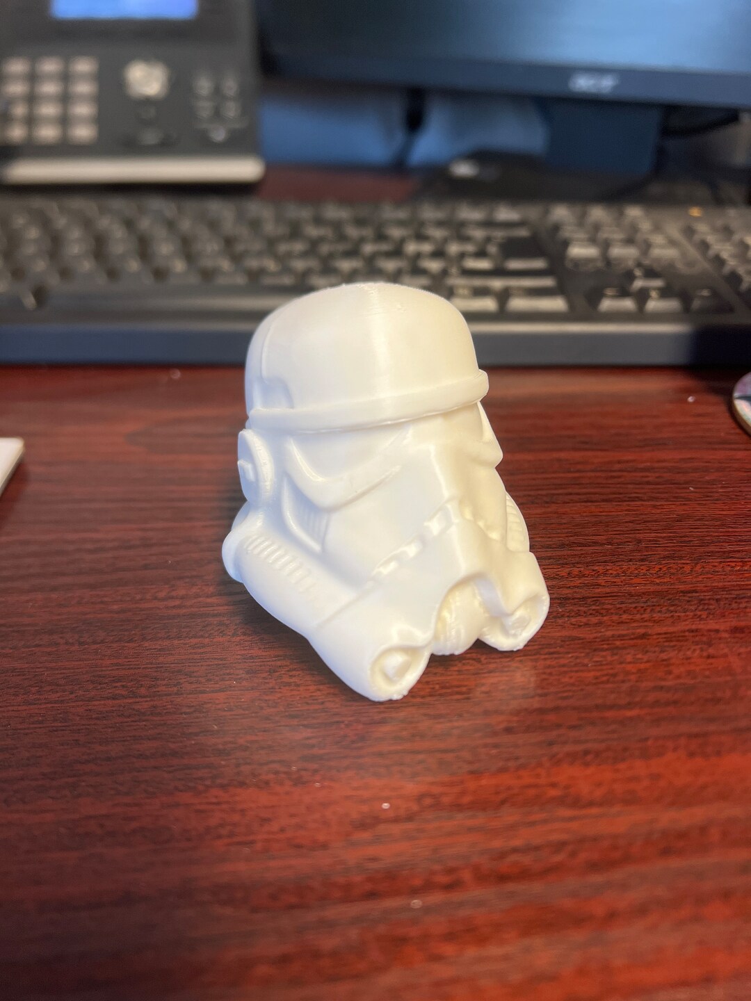 Desk Sized Stormtrooper 3d Printed Helmet - Etsy
