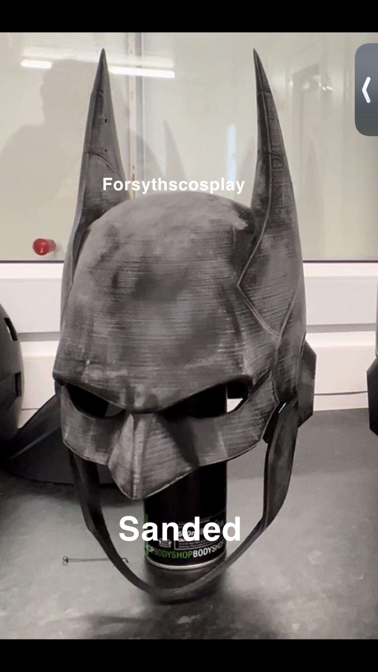 Bat Shaped Cowl for Display Only! 3d Printed, Mask, Helmet, Vengence - Etsy