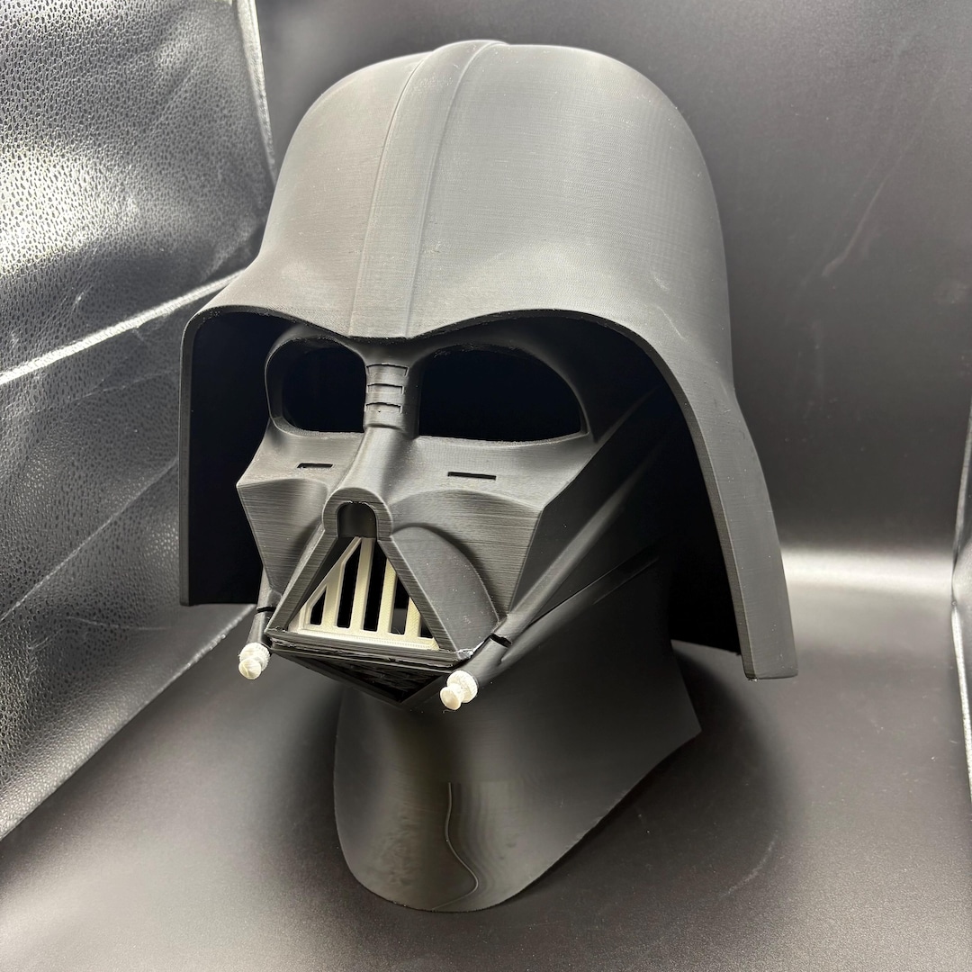 Raw 3D Printed Darth Vader Helmet Kit: Revenge of the Sith Cosplay Prop ...