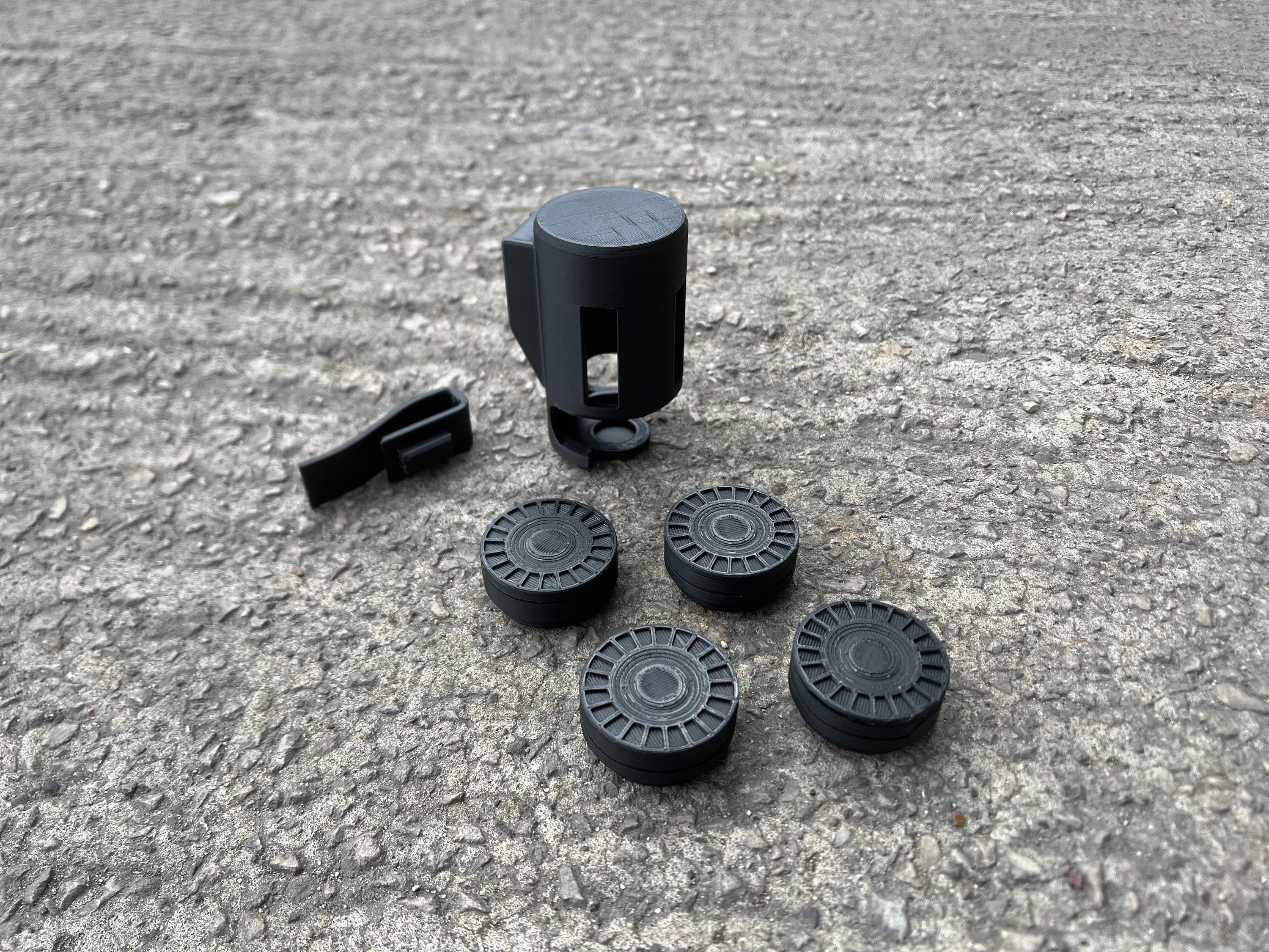 Vengence Sticky Bomb Holder for Belt 3D Printed Kit - Etsy