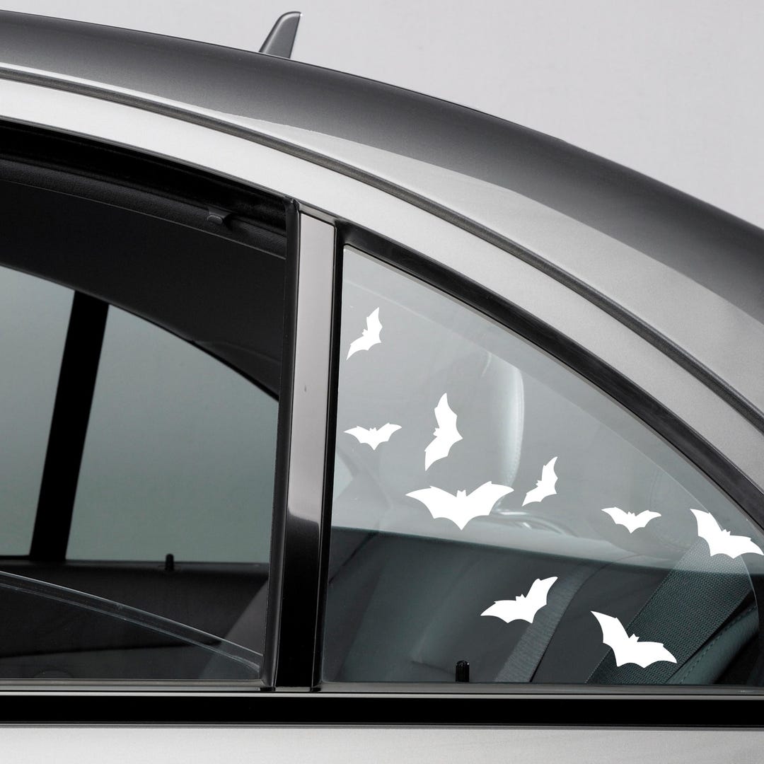 Flying Bats Car Decal: Goth Spooky Accessories - Etsy
