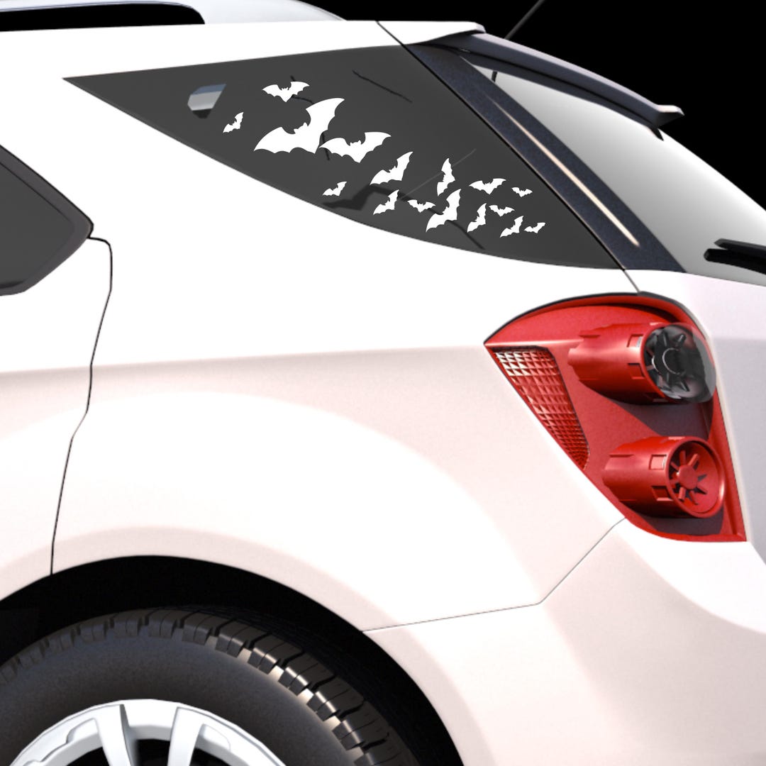 Bat Decal | Goth Car Accessories | Spooky Bitch | Goth Car Decor | Goth ...