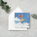 Snowboarding Card, Snowboarder Birthday Card, Card for Him ...