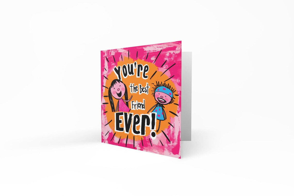 Best Friend Card - Etsy