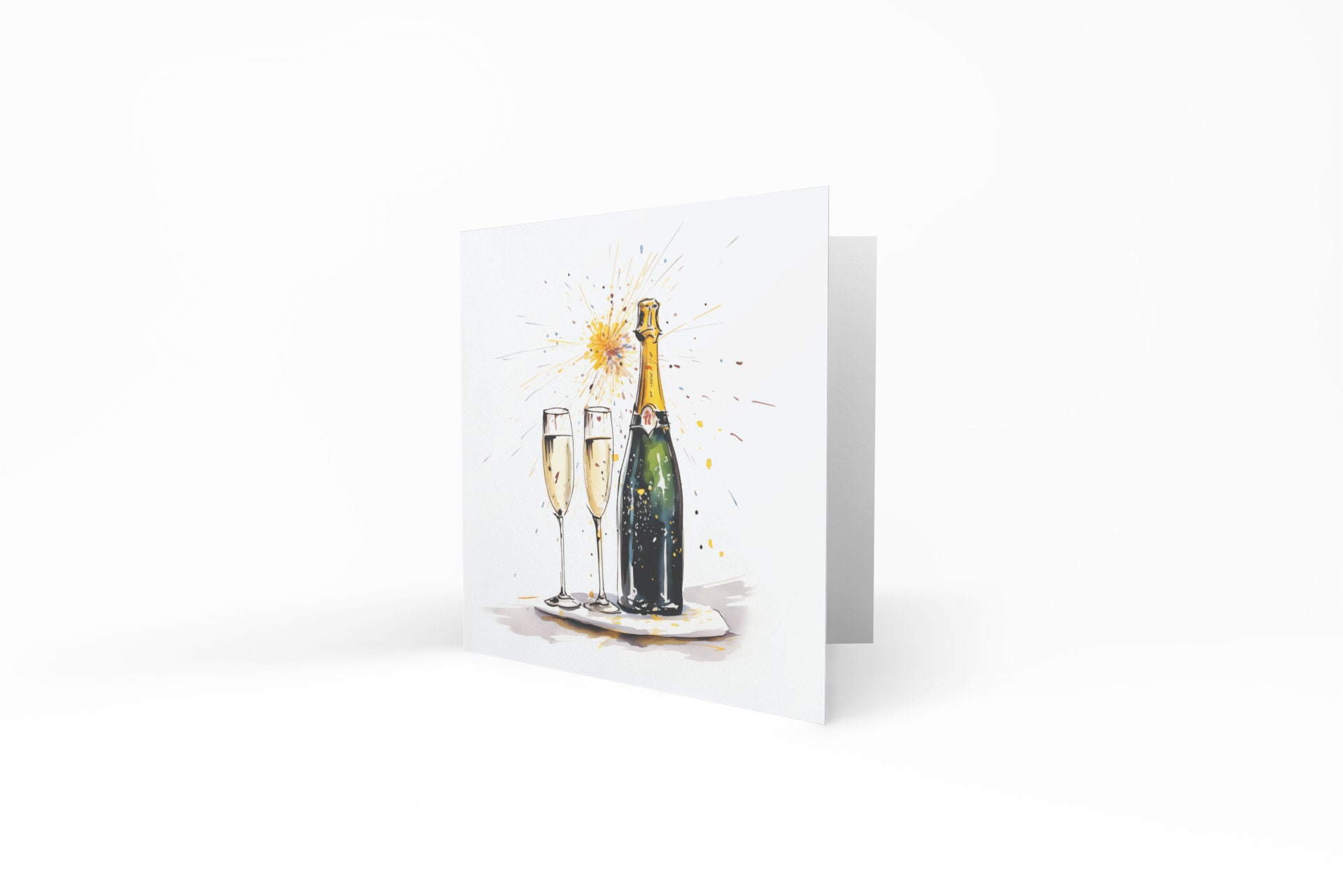 Congratulations Greetings Card, Celebration Card, New Years Card ...