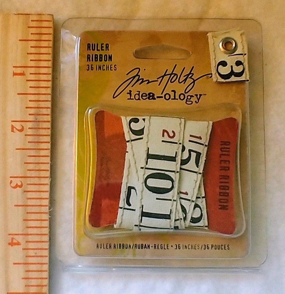 Ruler Ribbon Tim Holtz Idea-ology© - Etsy