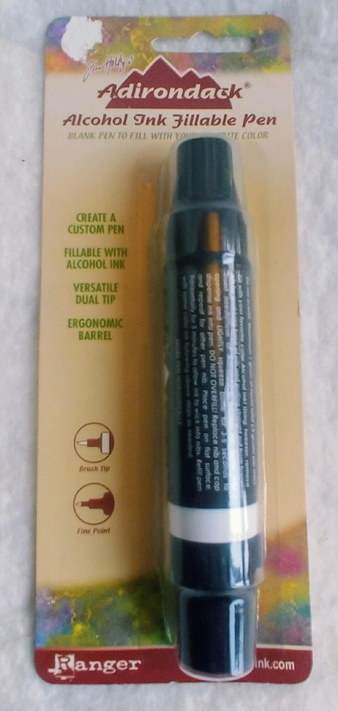 Alcohol Ink Fillable Pen by Tim Holtz, Adirondack© - Etsy