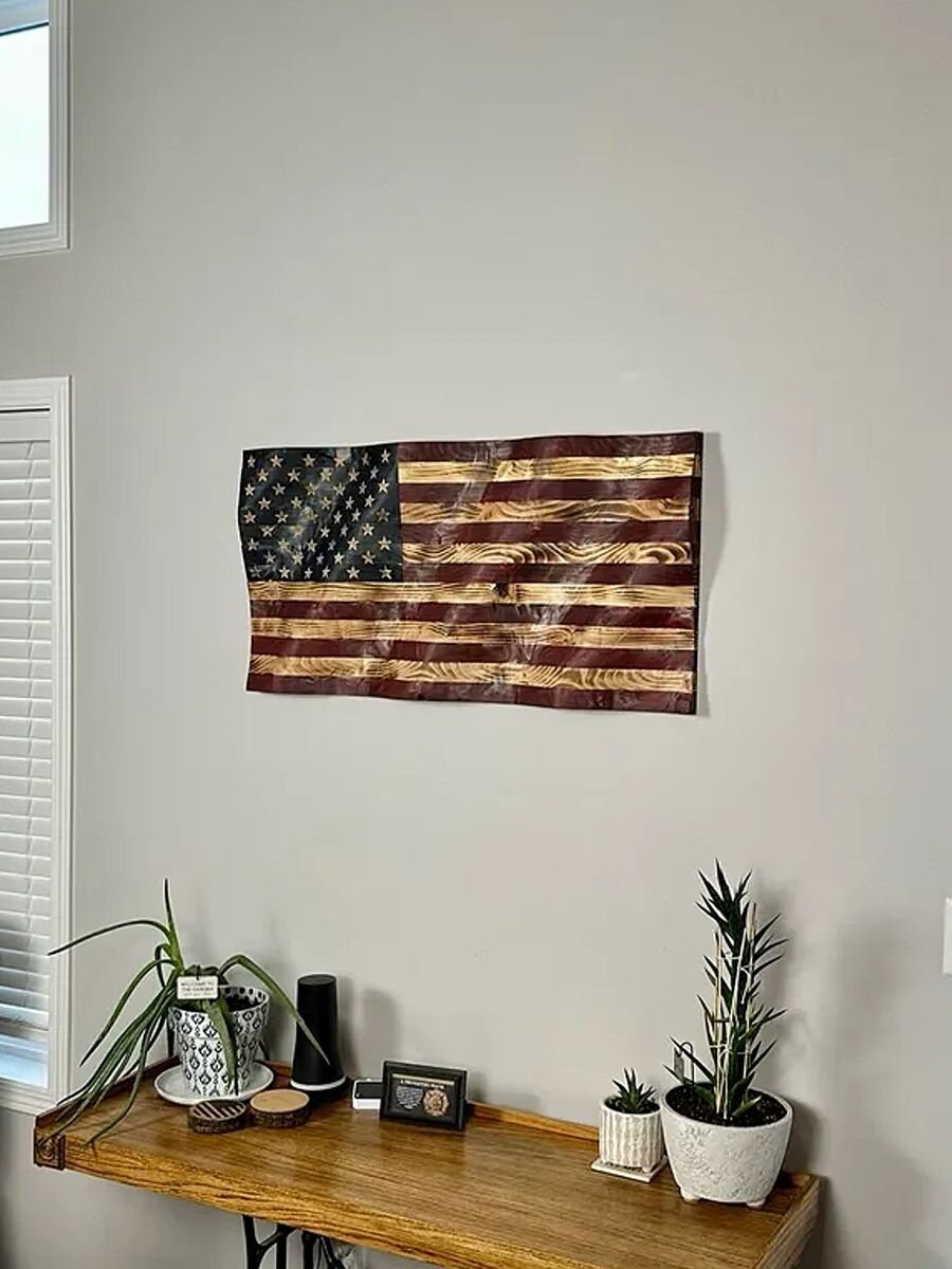 3D Waving Full Color Flag - Etsy
