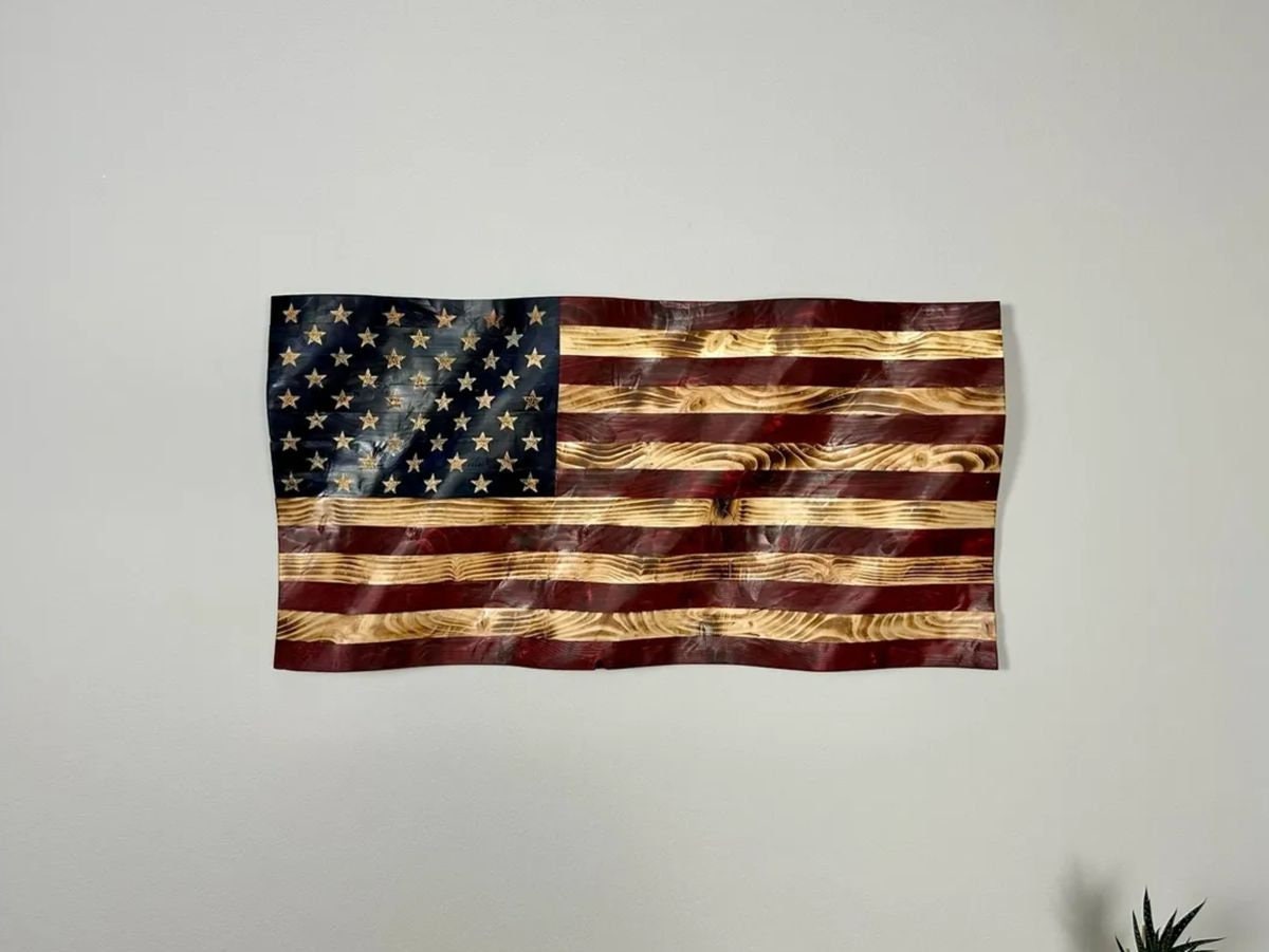 3D Waving Full Color Flag - Etsy