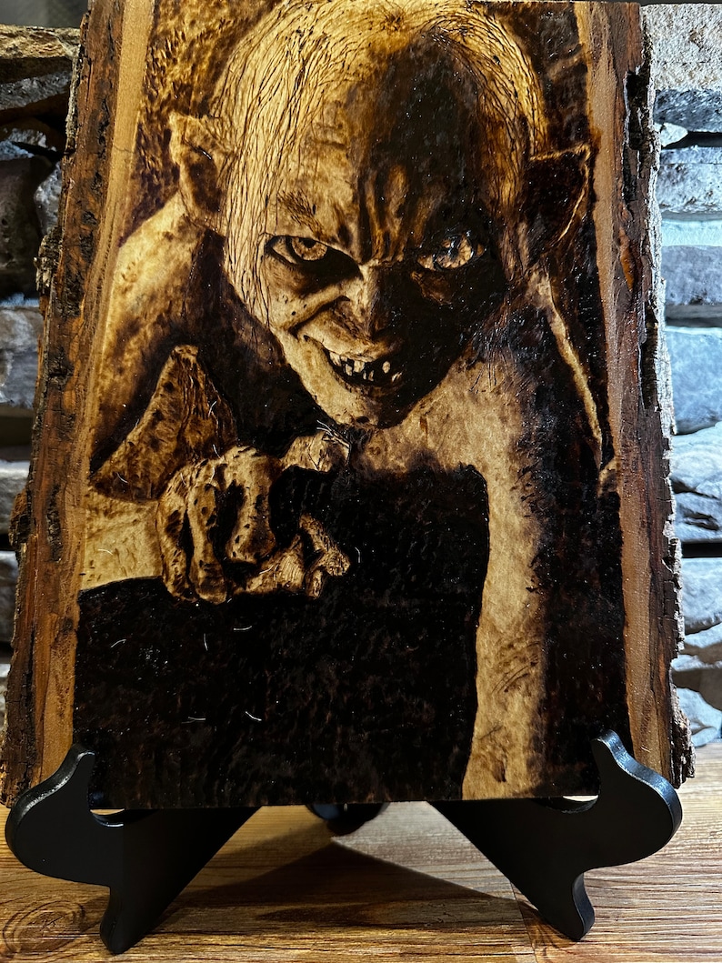 Precious original Pyrography Piece - Etsy