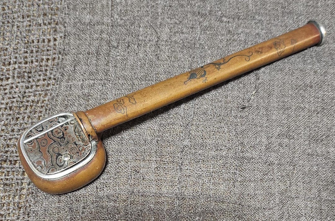 Antique Japanese Jate Jatate Calligraphy Set Silver and Bronze - Etsy