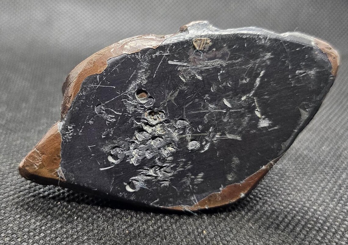 Antique / Vintage Japanese Scroll Weight Lady Playing Musical ...