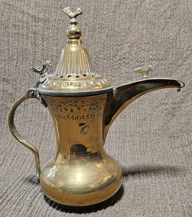 Antique Islamic , Asian , Middle Eastern Coffee Pot , Dallah - Etsy