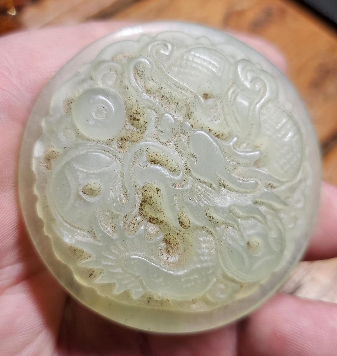 Antique Asian Oriental Chinese Dragon Jade / Jadeite Belt Buckle - Etsy