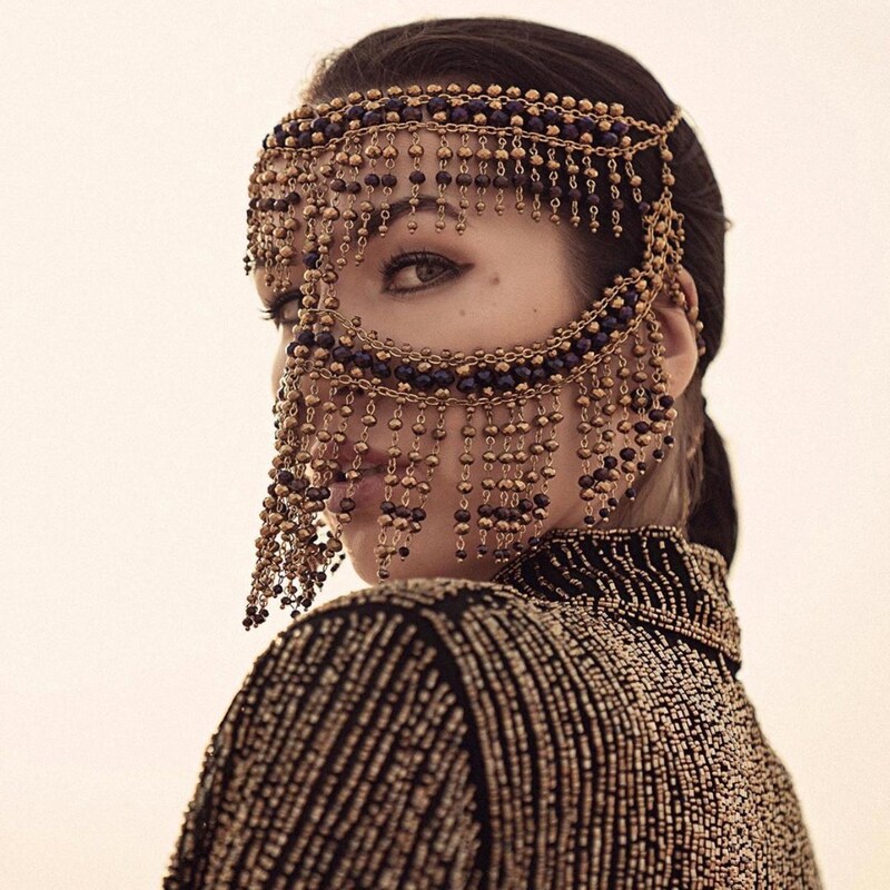 Belly Dance Mask - Etsy