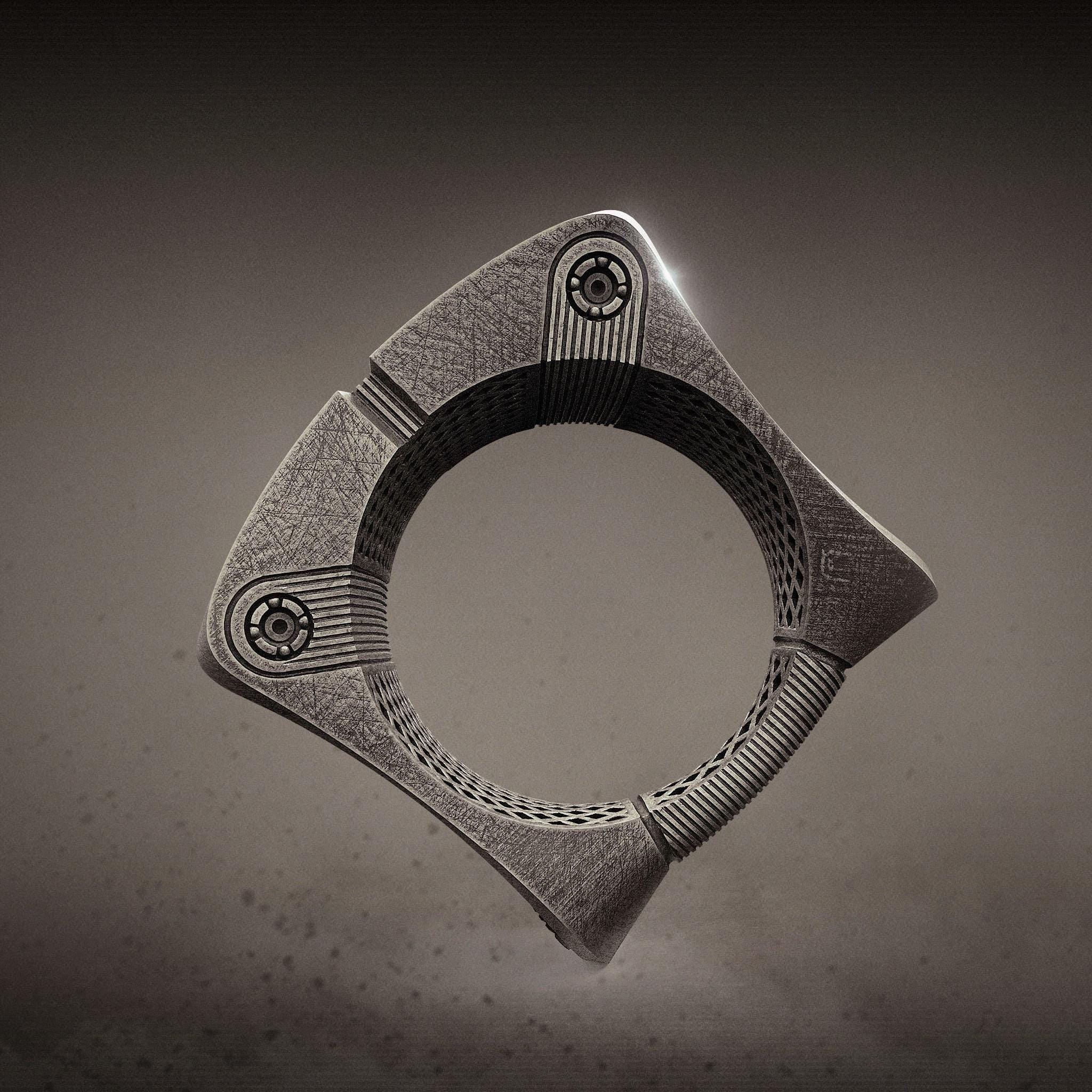 Unique Futuristic Statement Ring-handmade Ring-inspired by Frank ...