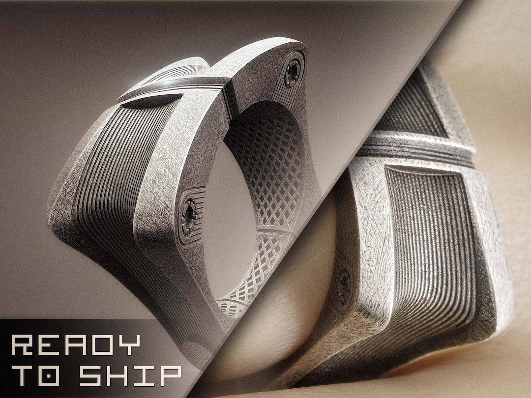 Unique Futuristic Statement Ring-handmade Ring-inspired by Frank ...
