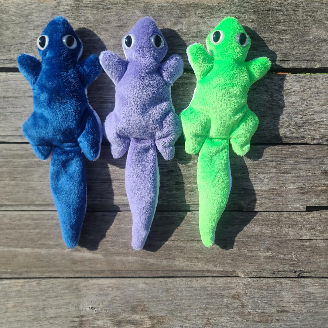 Weighted Gecko Plush: Handmade Minky Lizard, Calming Sensory Toy - Etsy