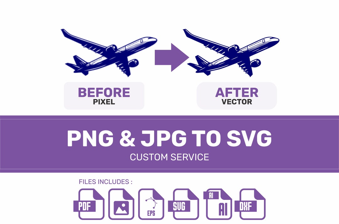 Custom SVG Service, Jpg to Svg, PNG to SVG, Vector Redesign to Svg ...