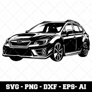 Subaru 2024 Svg, Subaru Decal, Subaru Vector File Drawing, Subaru ...